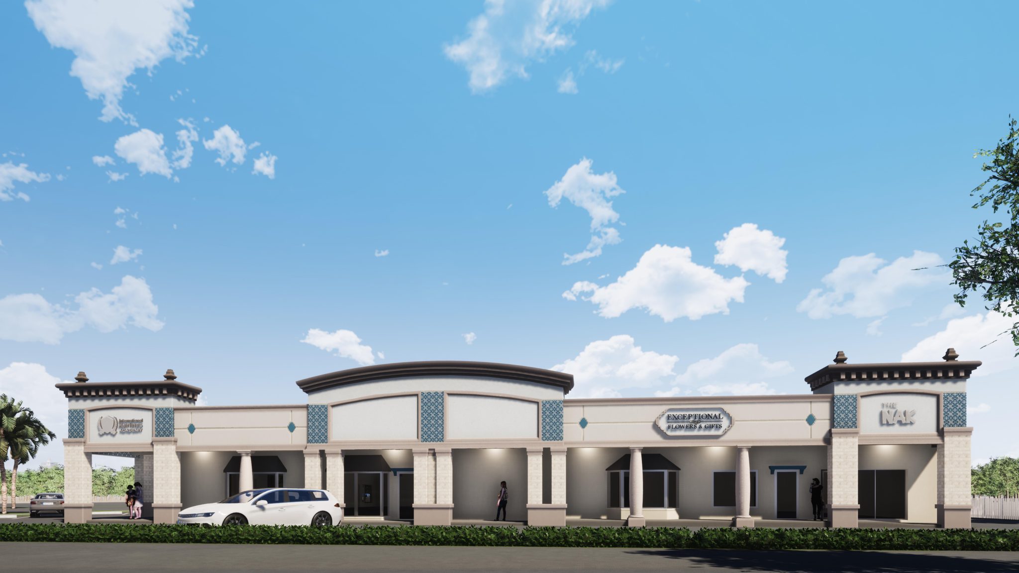 Upscale Legacy Plaza Boca Raton Renovation Project